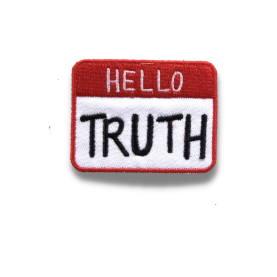 Truth Name Tag Patch (Truth Mission - May '19) – TinySuperheroes