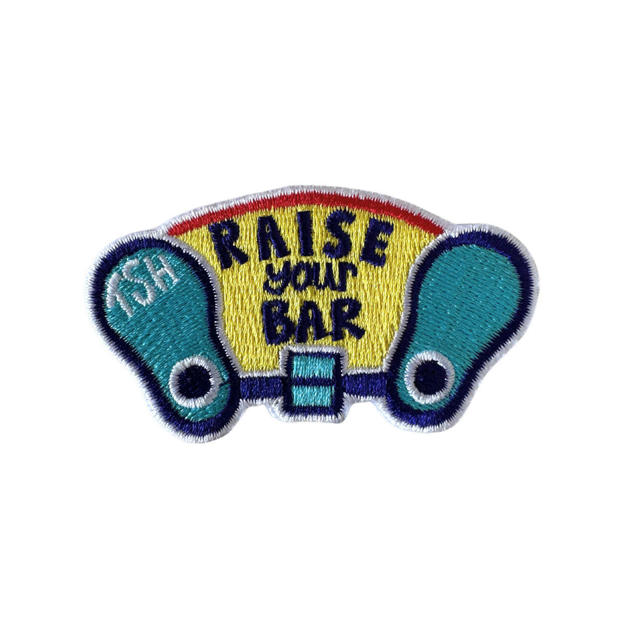 Raise Your Bar Patch – TinySuperheroes