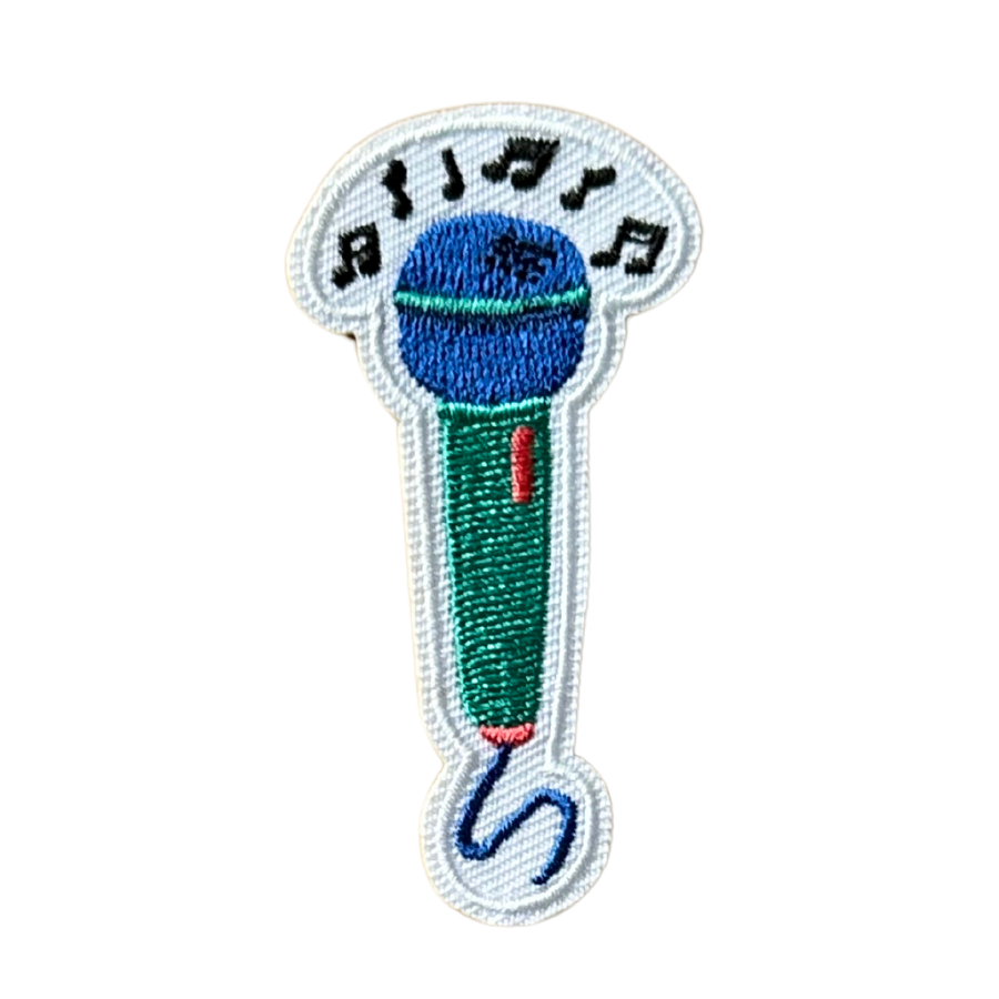 Microphone Patch – TinySuperheroes