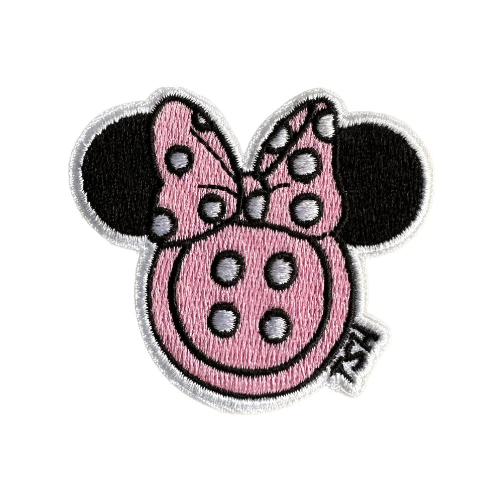 Minnie Button Patch – TinySuperheroes