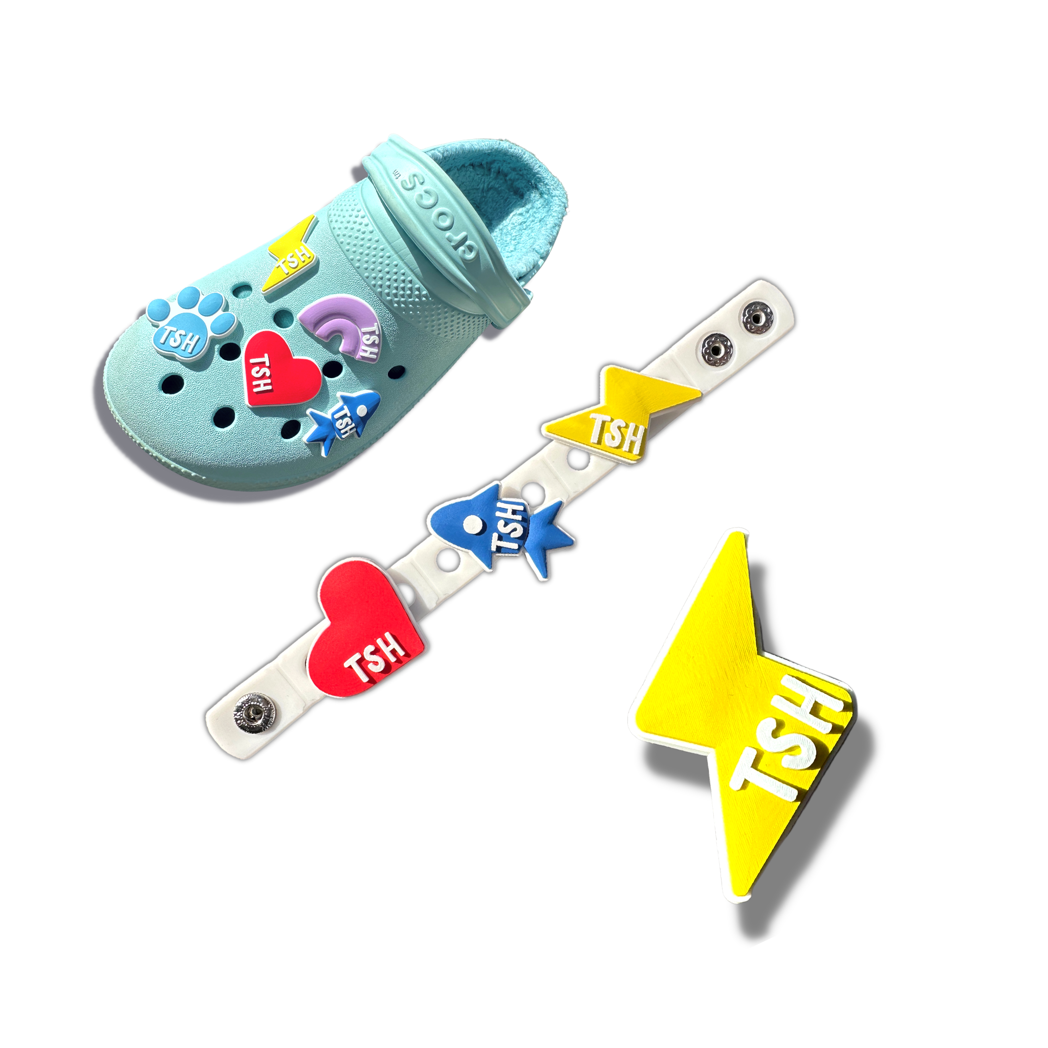 Bolt Croc Charm – TinySuperheroes
